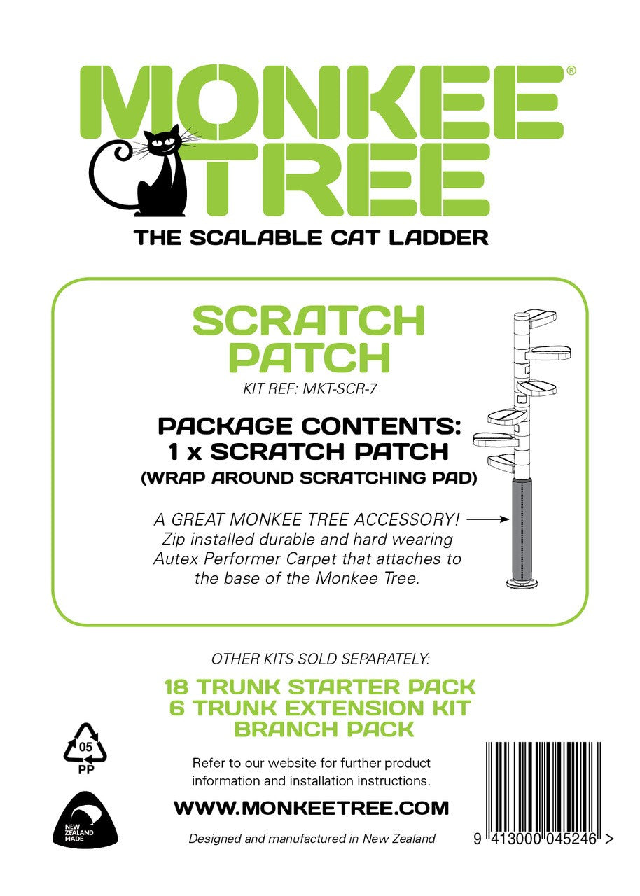 Zip applied cat scratching pad | Scratch Patch | Monkee Tree